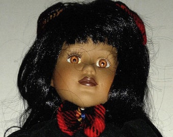 Porcelain Anne Doll - Etsy