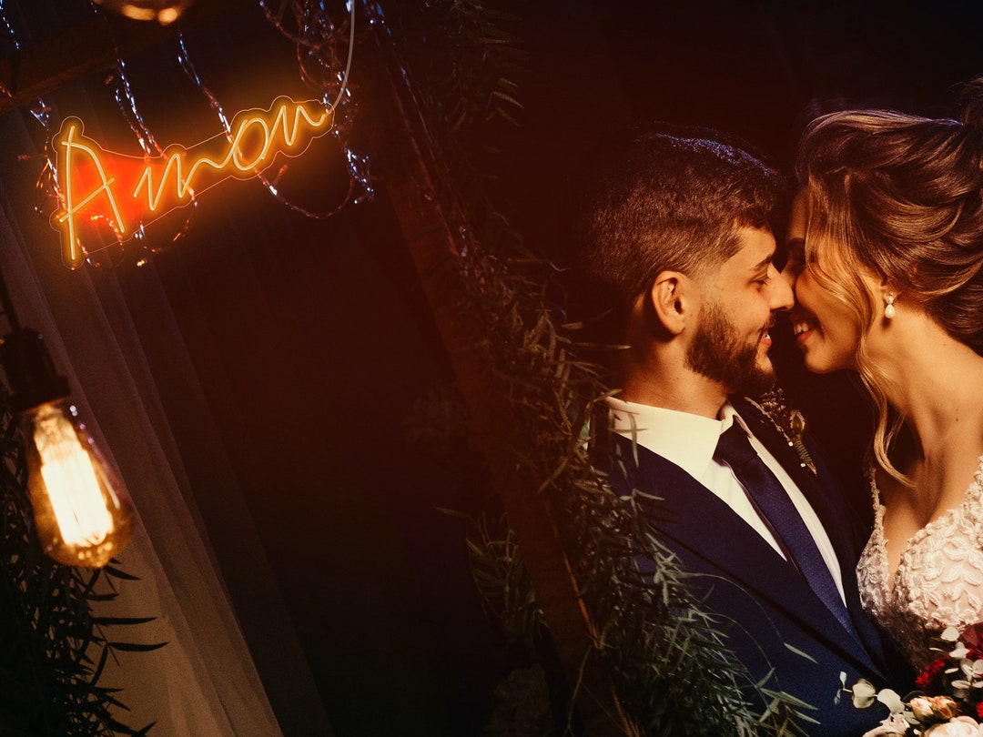 Neon Sign, Custom Neon Sign, Wedding Neon Sign, Neon Light, LED Light ...