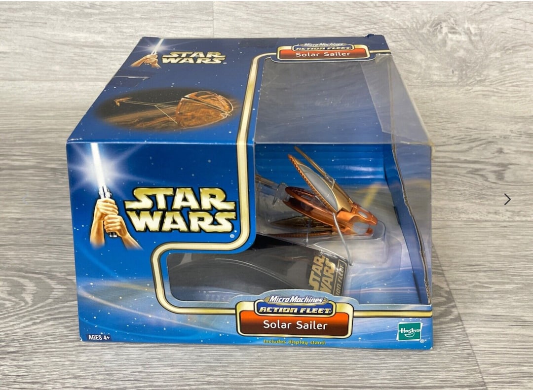 Clone Wars Count Dooku Solar Sailer Ship Micro Machines Action - Etsy