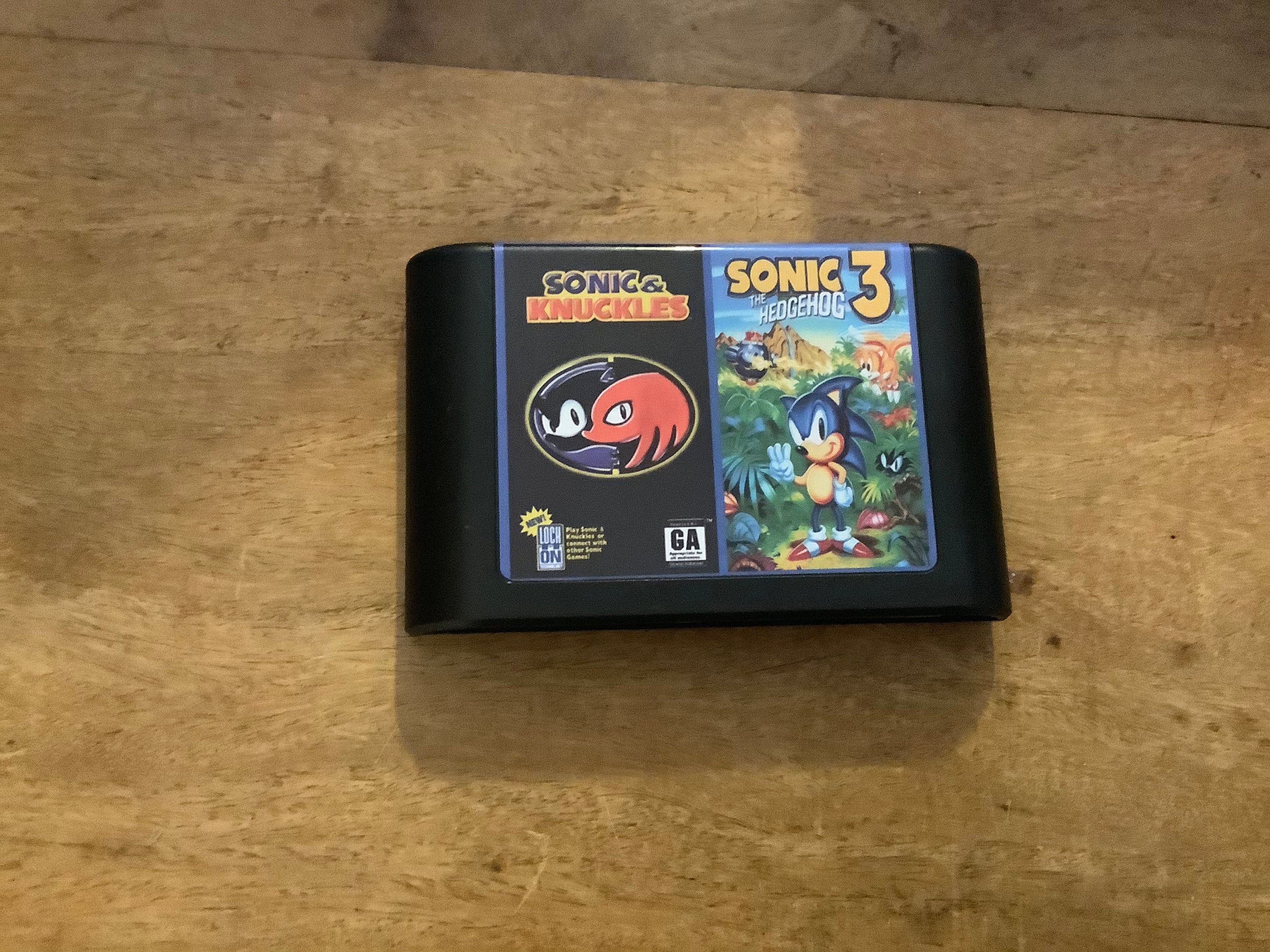 Sonic 3 And Knuckles Cartridge