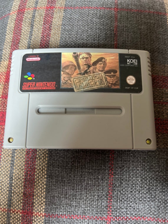 Super Nintendo Operation Europes - Etsy