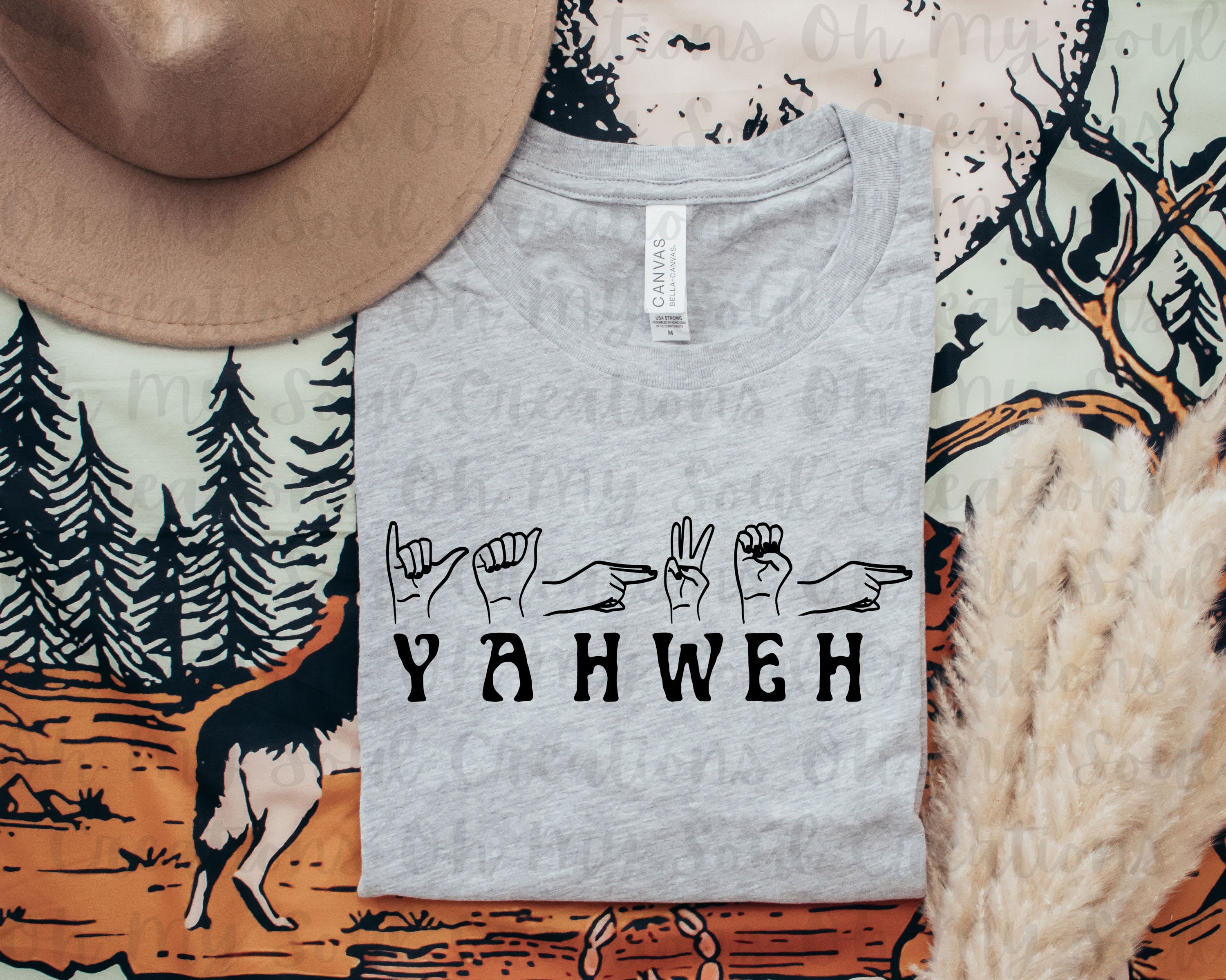 YAHWEH YHWH Asl Png Svg for Tshirts Christian Shirts - Etsy