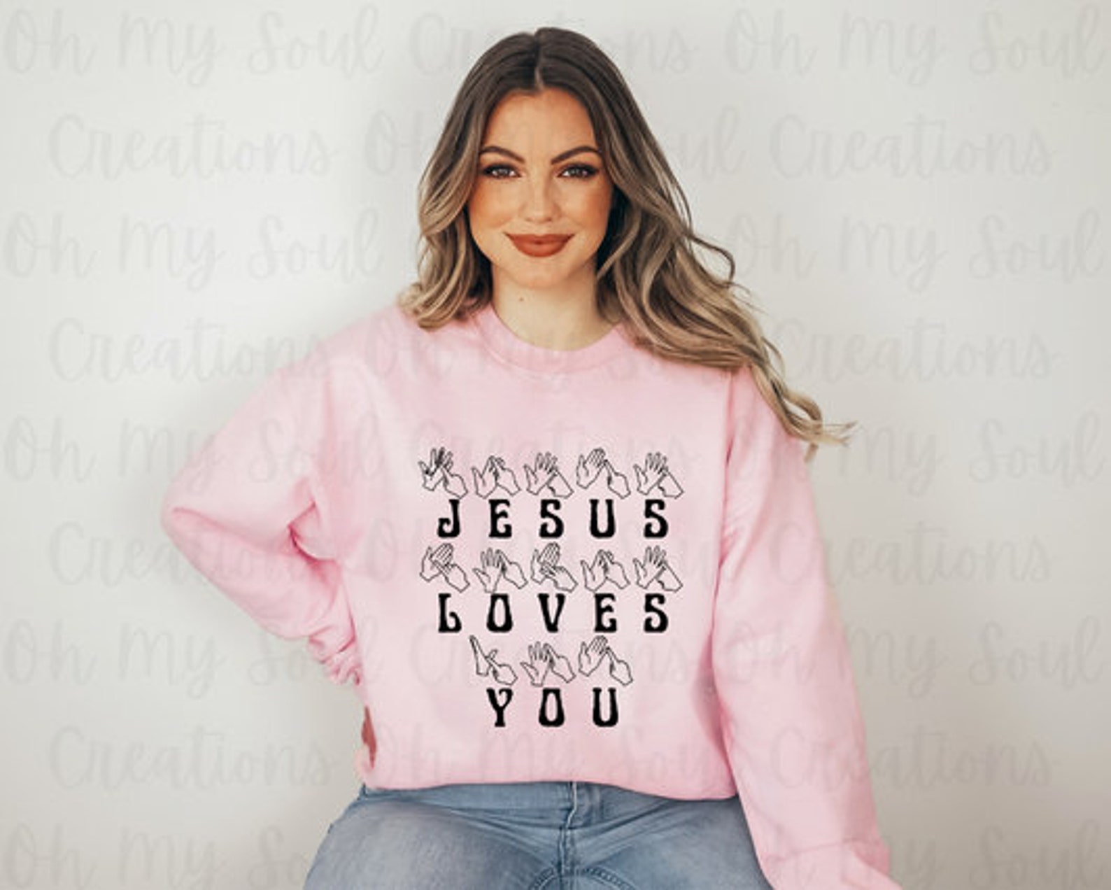 Sign Language Jesus Loves You SVG File | AUSLAN Jesus Loves You SVG ...