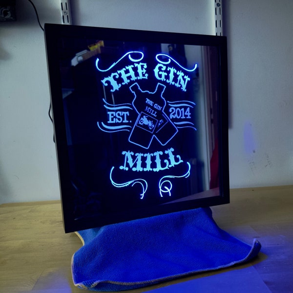 Logo Design Mirror - Etsy