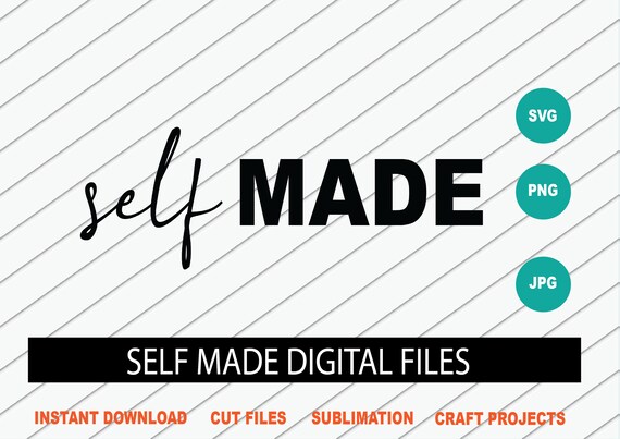 Self Made SVG File Small Business SVG Design Files - Etsy Singapore