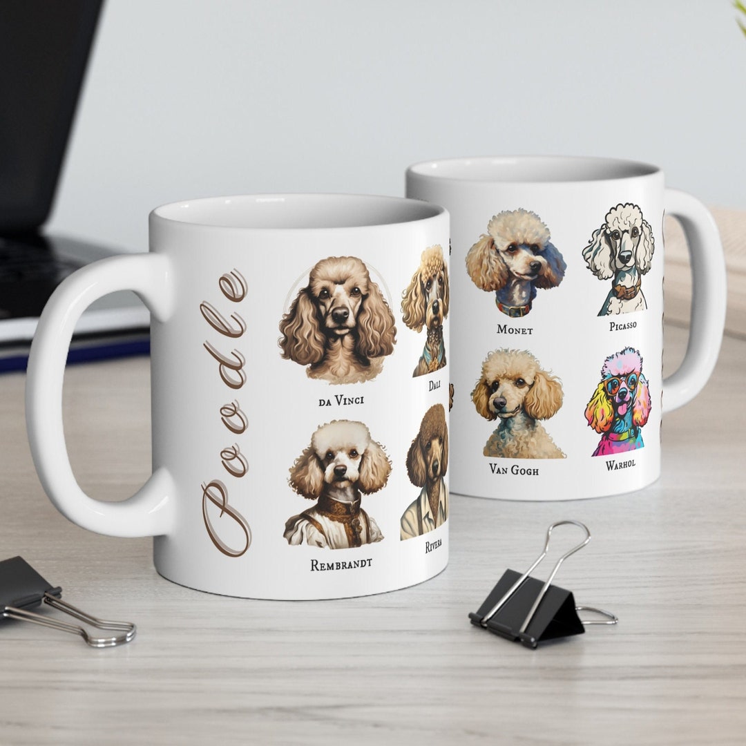 Poodle Famous Artist Series 11 Oz Mug - Etsy