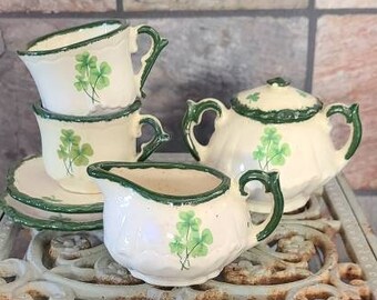 Shamrock Tea Set | Etsy