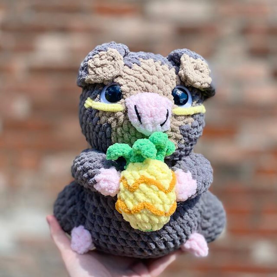 Chonky Pig Crochet Pattern - Etsy