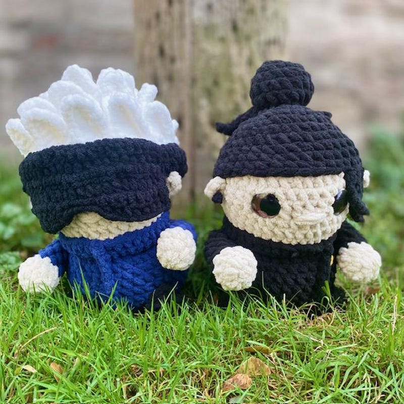 Gojo Jjk Crochet Pattern - Etsy