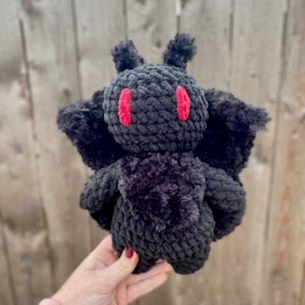 Crochet Mothman Pattern - Etsy