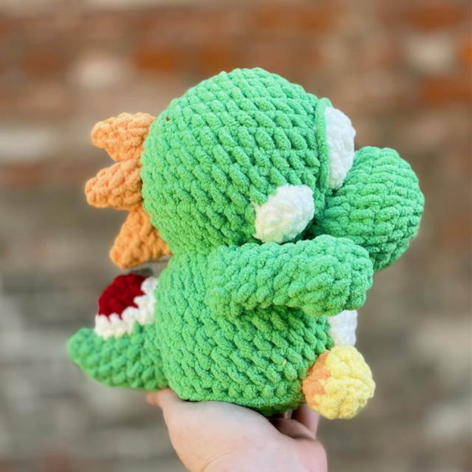 Gamer Dino Crochet Pattern - Etsy