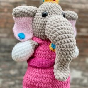 Gamer Elephant 3in1 Crochet Pattern - Etsy