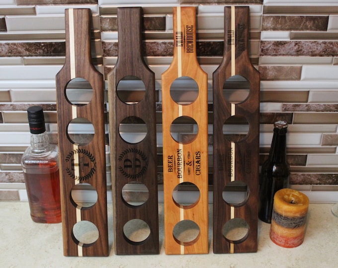 Custom Beer Flights, Flight Board, Beer Flight Board, Wine Flight Board ...