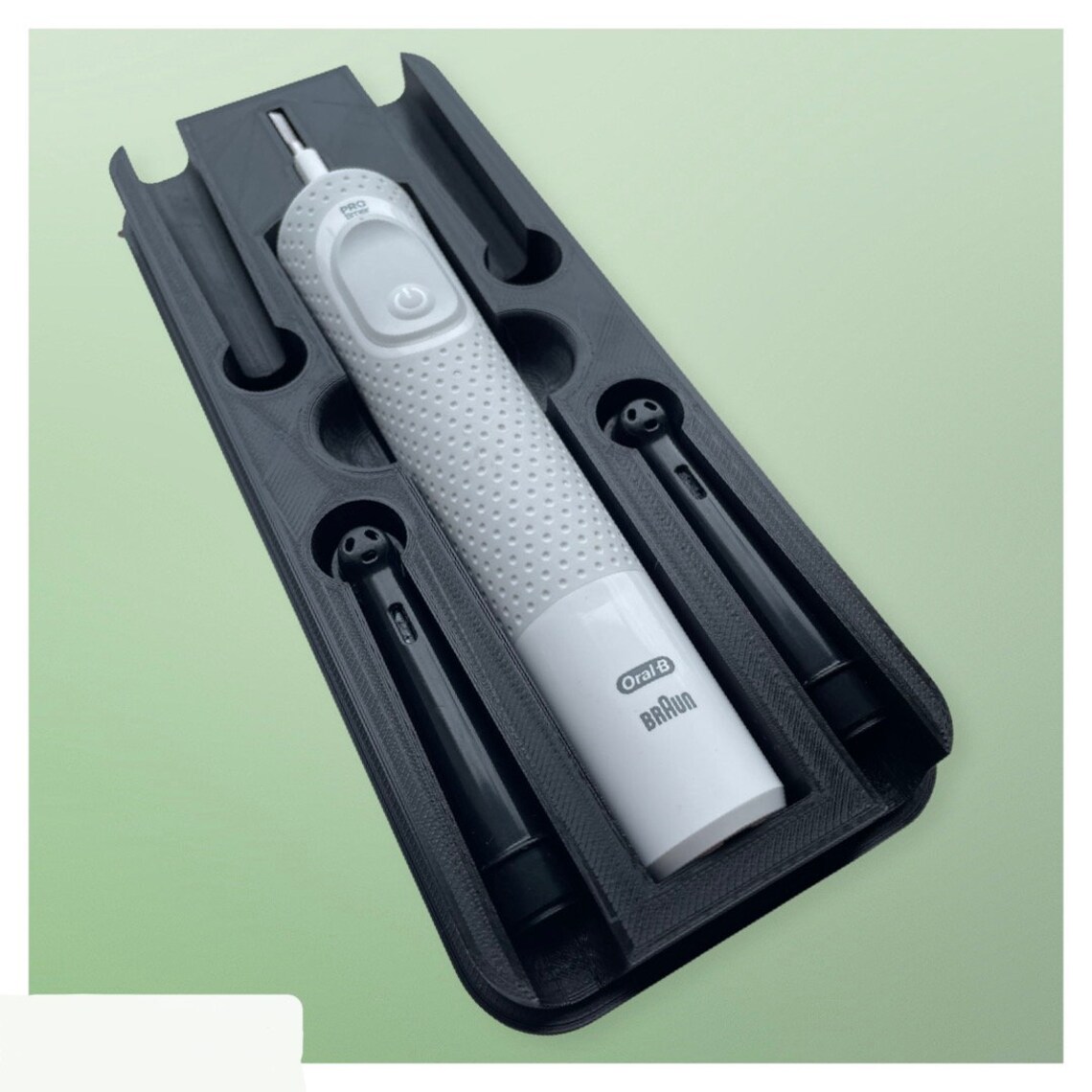 Oral-b Travel Case Dust-free 3D Printed Toothbrush Case Clean Storage ...