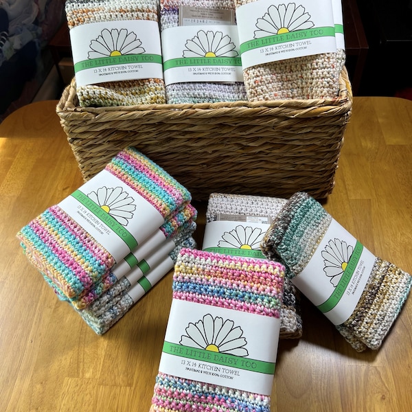 Handmade Dish Towels - Etsy