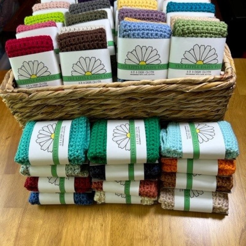 Small Cotton Dish Rags - Etsy