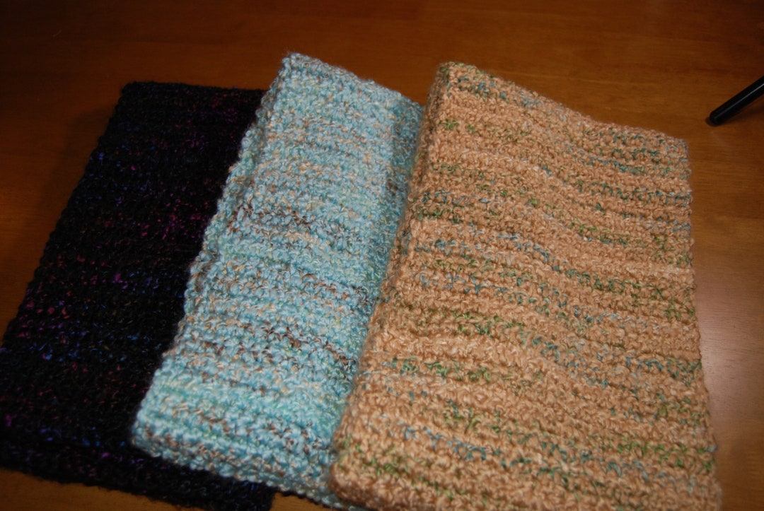 Lakefront Fleece Yarn Scarf - Etsy