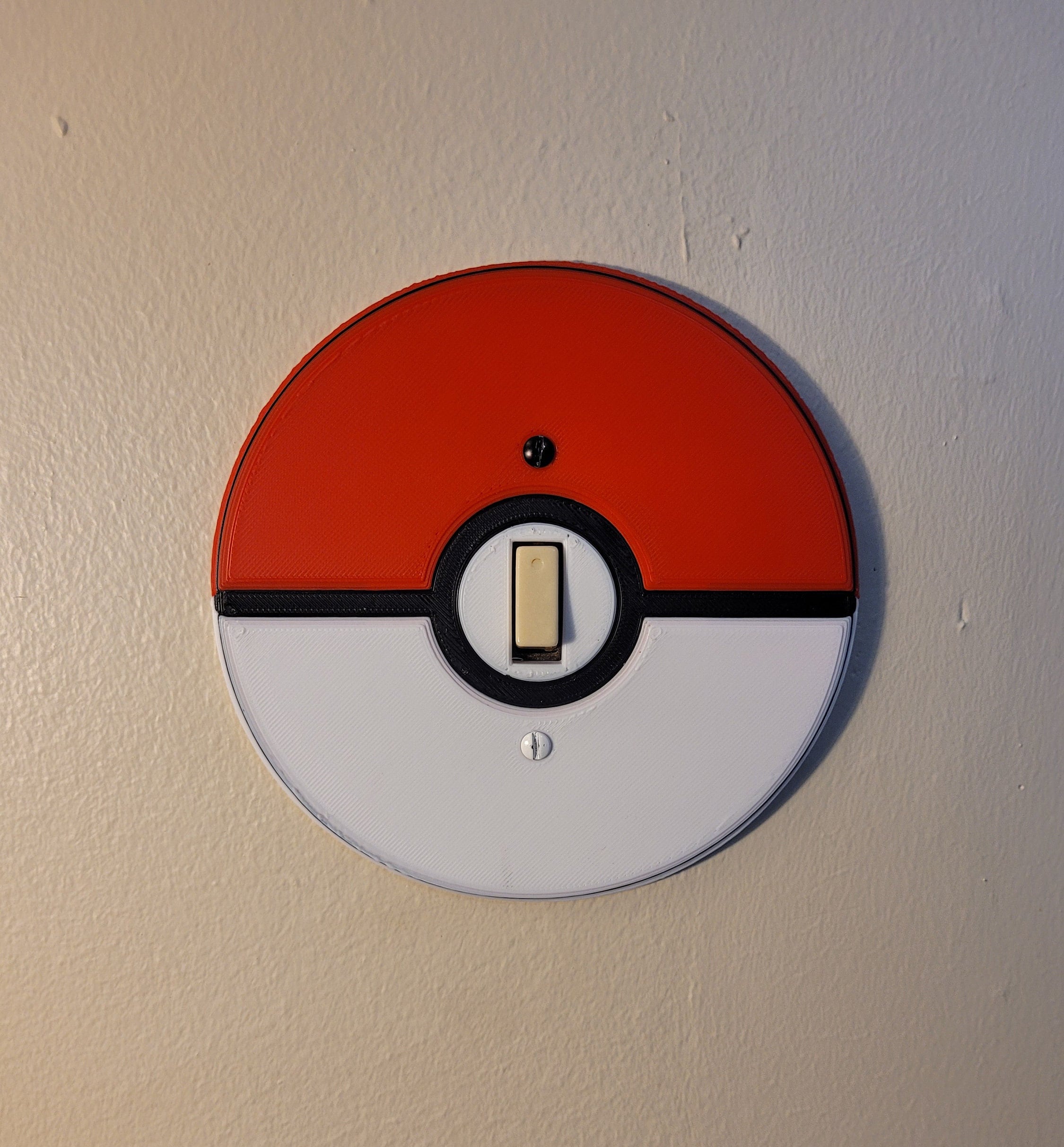 Pokeball Switch Plate Cover pokemon - Etsy