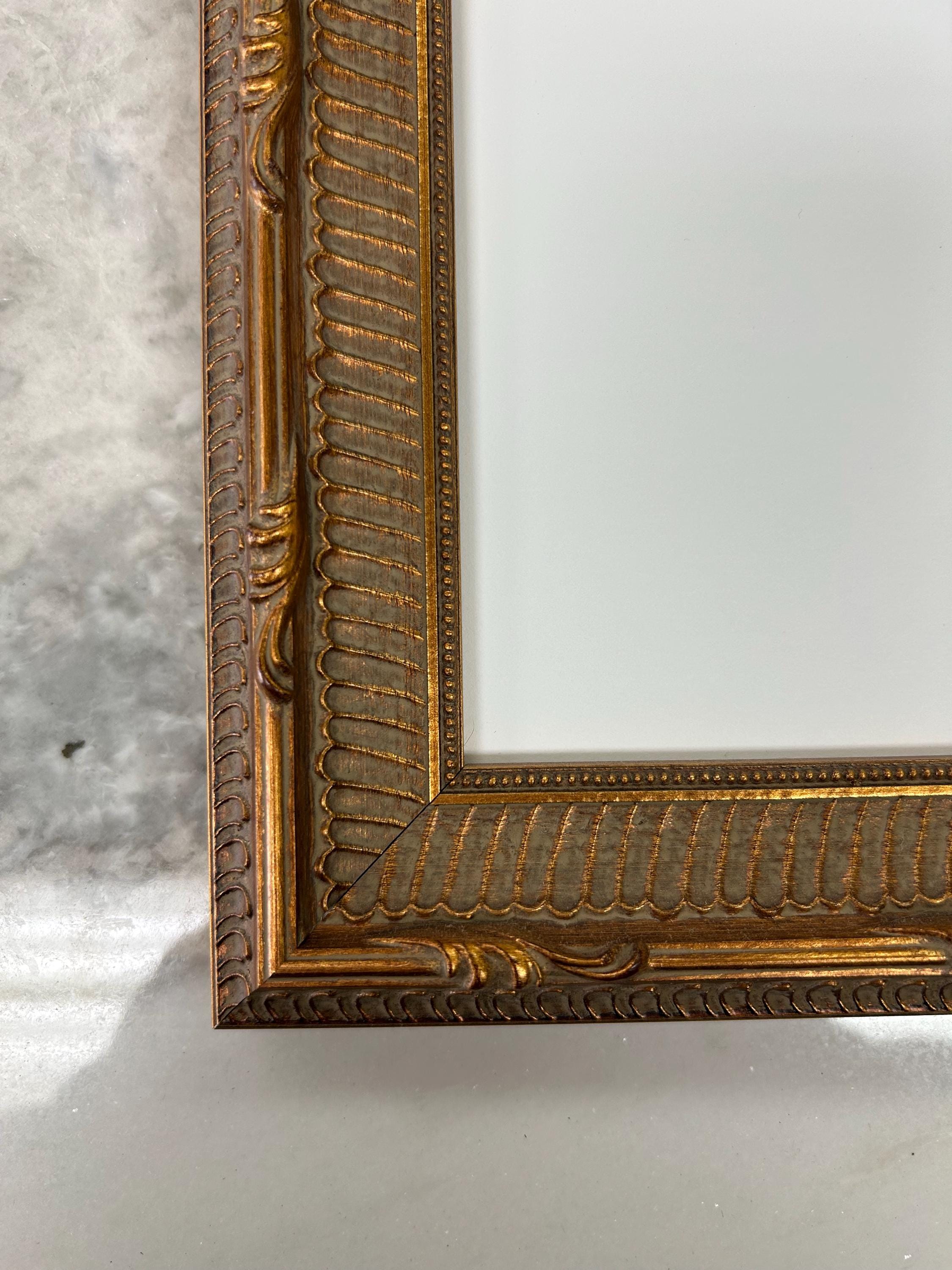 8x10 Ornate Gold Frame - Etsy