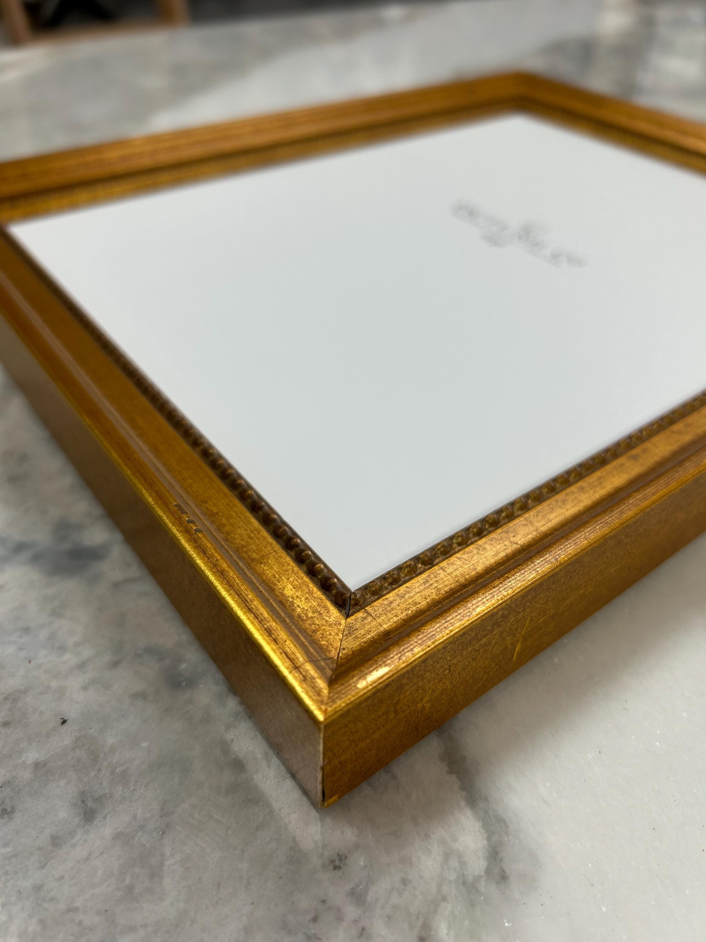 8x10 Gold Bead Frame - Etsy