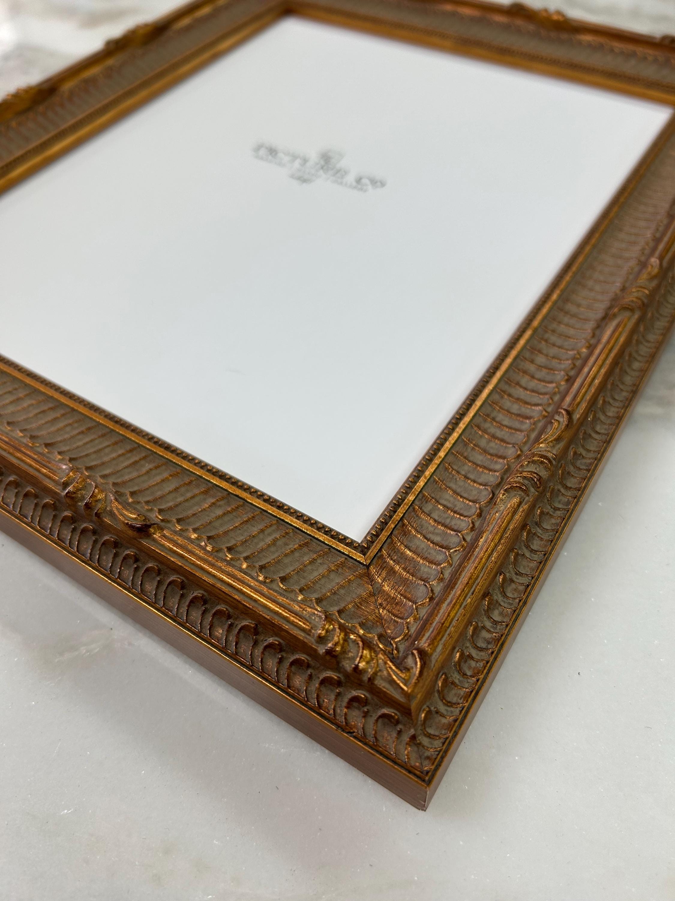8x10 Ornate Gold Frame - Etsy