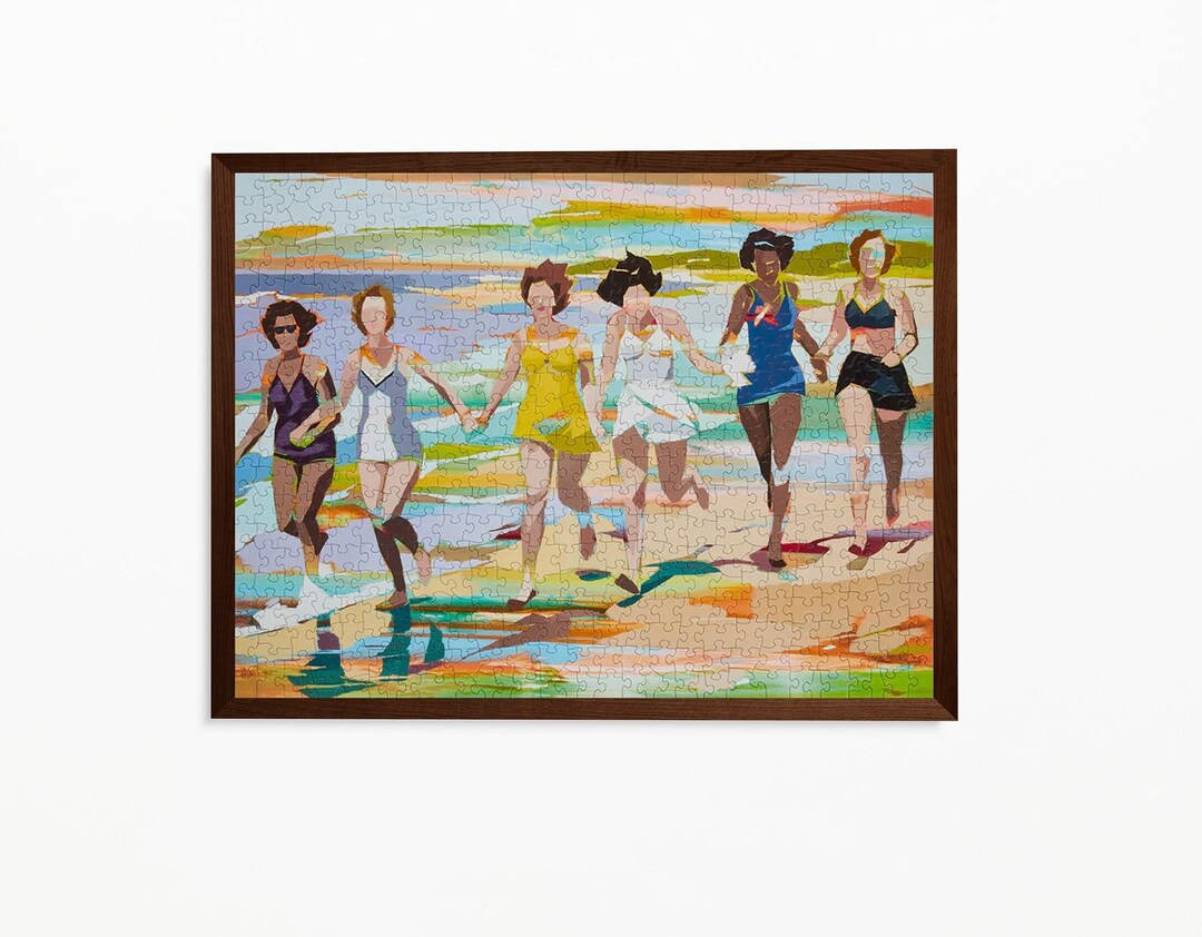 500-PC Jigsaw Art Puzzle Framing Kit Gift Set - Etsy