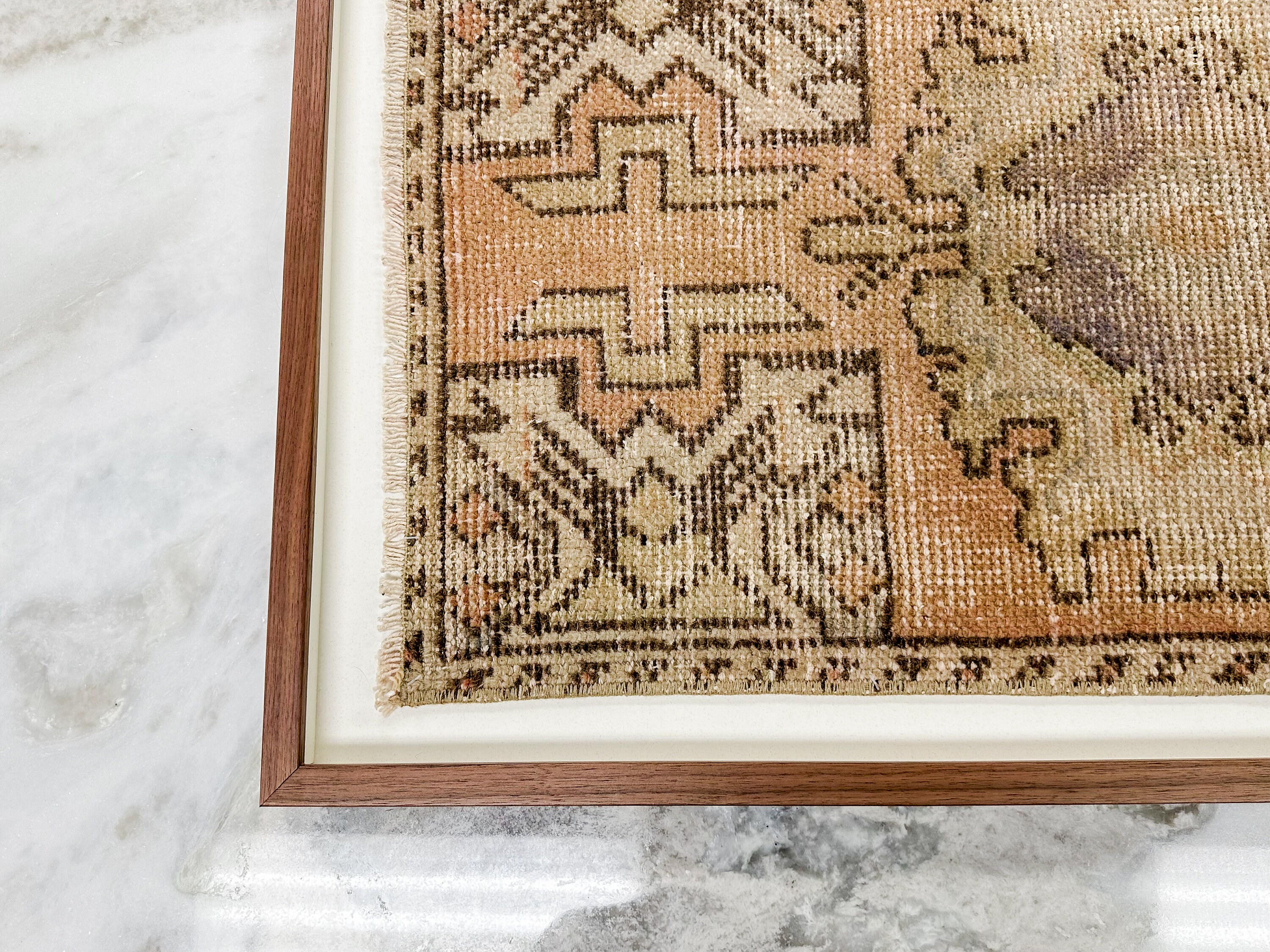 Walnut Flat Profile Frame - 3/4" Inch Wide | Scandinavian Modern ...