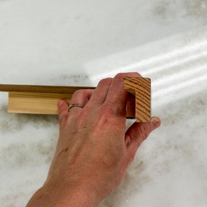 Walnut Flat Profile Frame - 3/4" Inch Wide | Scandinavian Modern ...