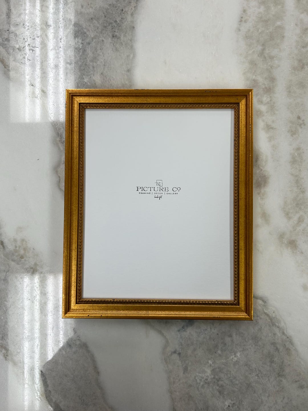 8x10 Gold Bead Frame - Etsy