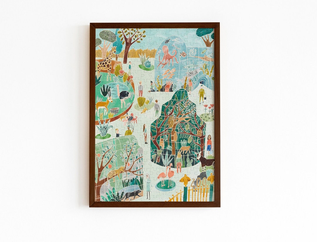 250-PC Jigsaw Art Puzzle Framing Kit Gift Set - Etsy