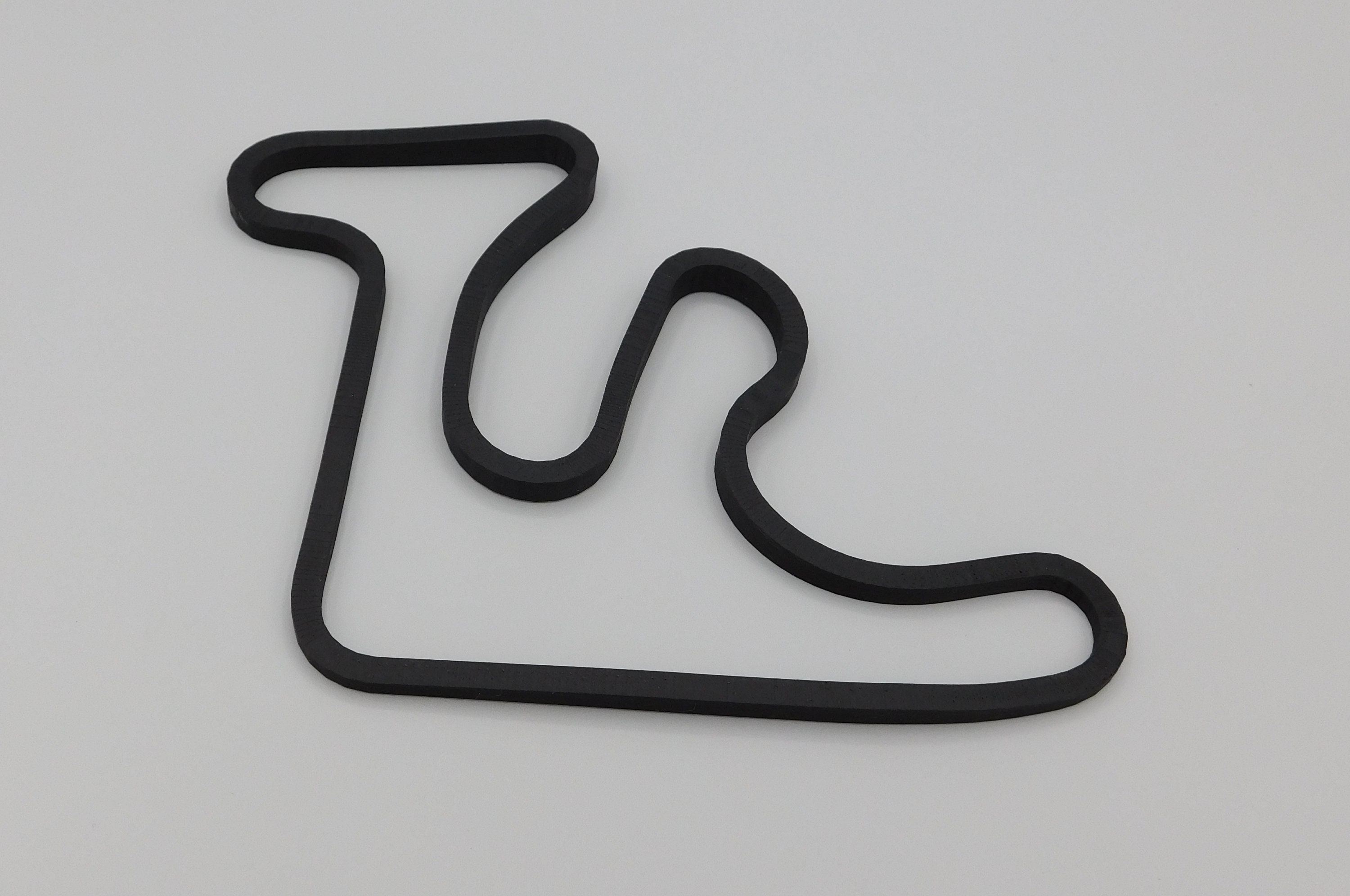 Gingerman Raceway to Scale Elevation - Etsy