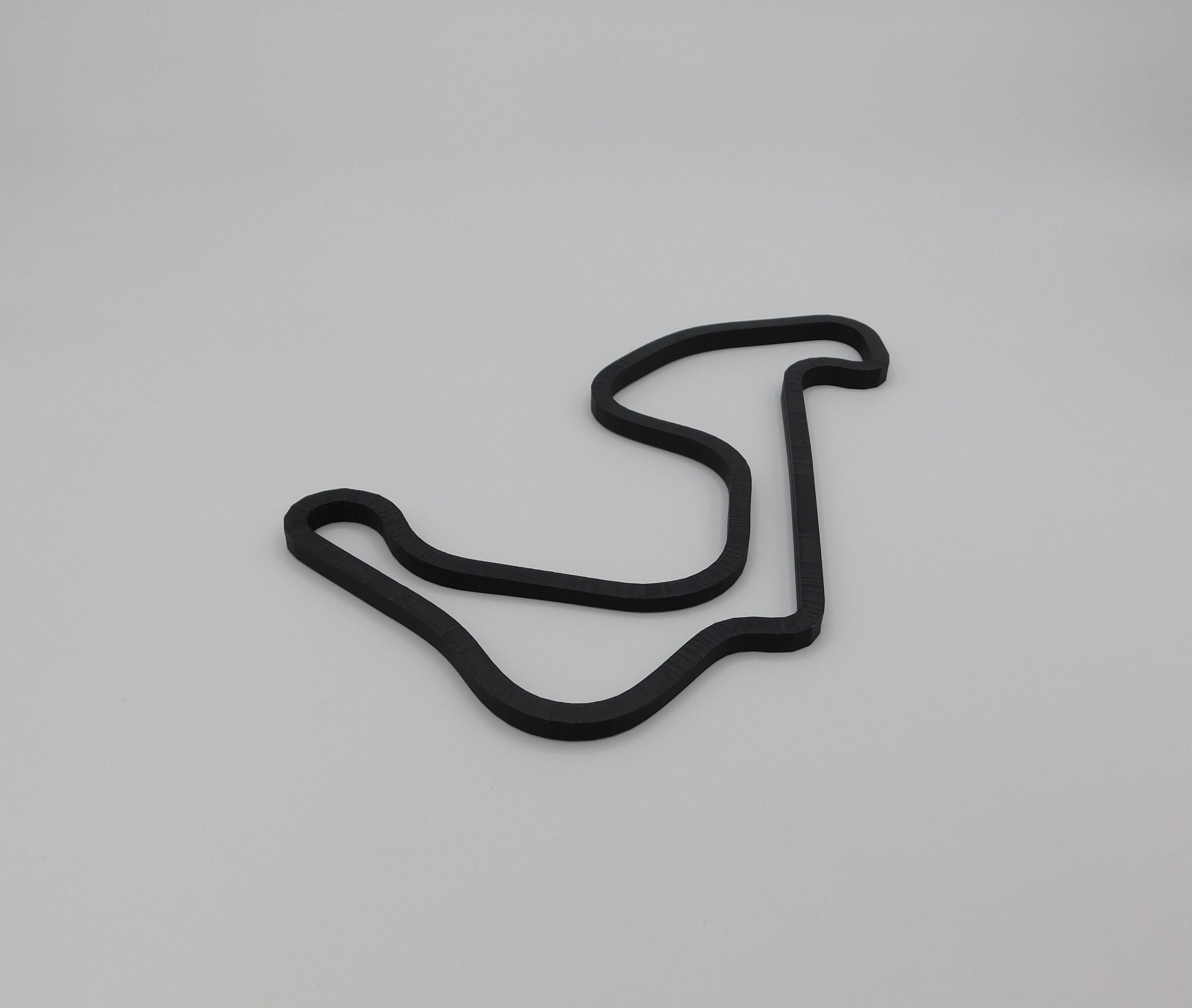 Autobahn Country Club *south Based on Racing Data - Etsy