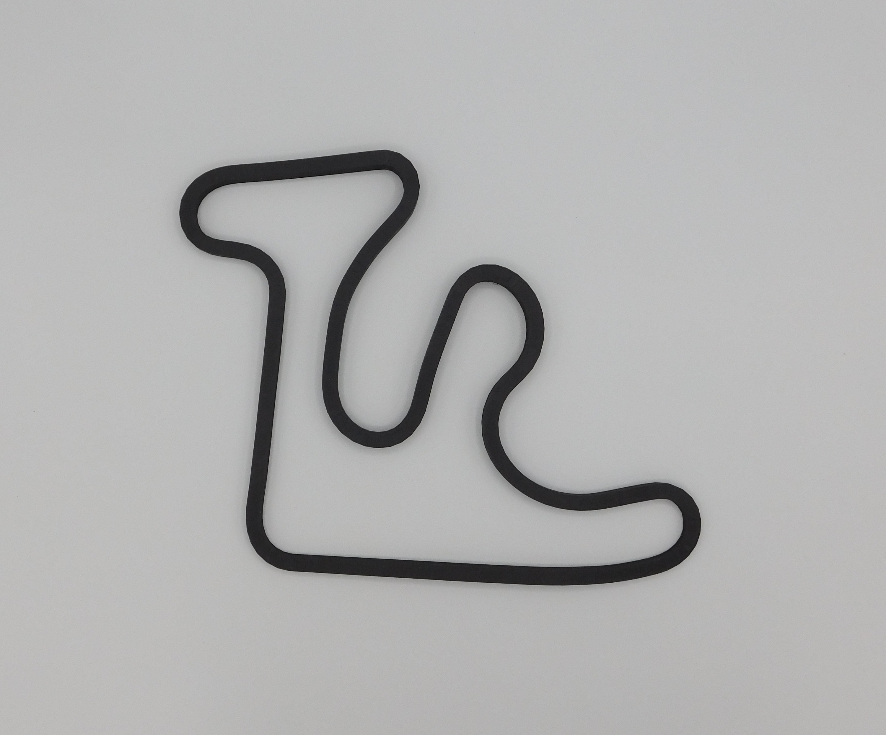 Gingerman Raceway to Scale Elevation - Etsy