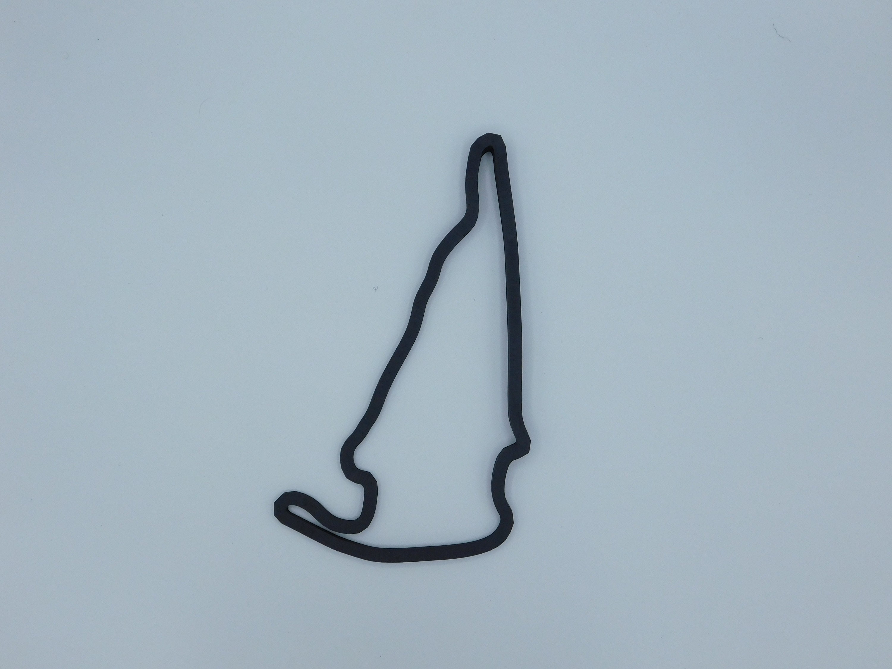 Virginia International Raceway With Elevation - Etsy