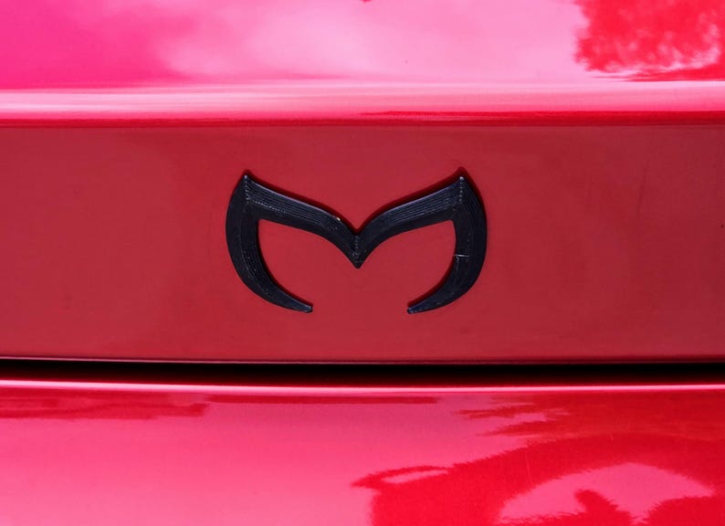 Evil Mazda Logo Front and Rear - Etsy