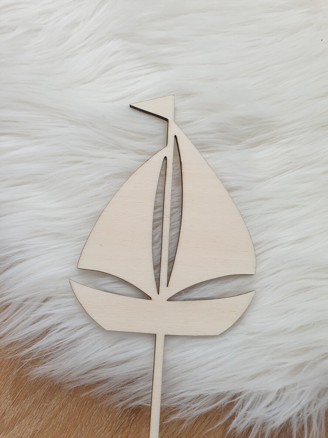 Cake Topper sailboat - Etsy