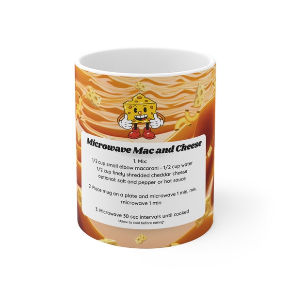 Recipe for Mac and Cheese - Etsy