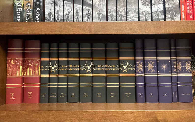 Custom Maasiverse - Inspired Book Sleeves & Dust Jackets - Forest ...