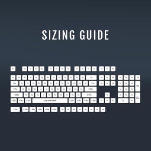 White - Low Profile - Windows & Mac Backlit PBT ANSI Keycaps - for ...