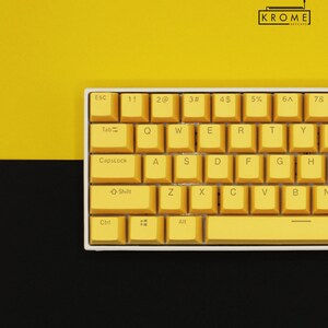 Yellow UK Keychron Keycaps – Dual Language Double Shot PBT - Etsy