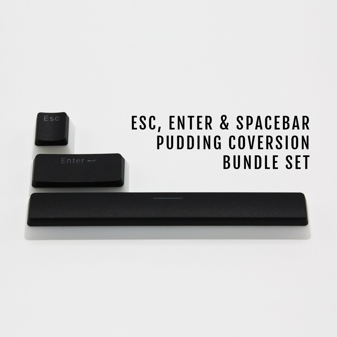 Keycap Accent Kit Pudding Keycaps Escape Enter Spacebar Double Shot PBT ...
