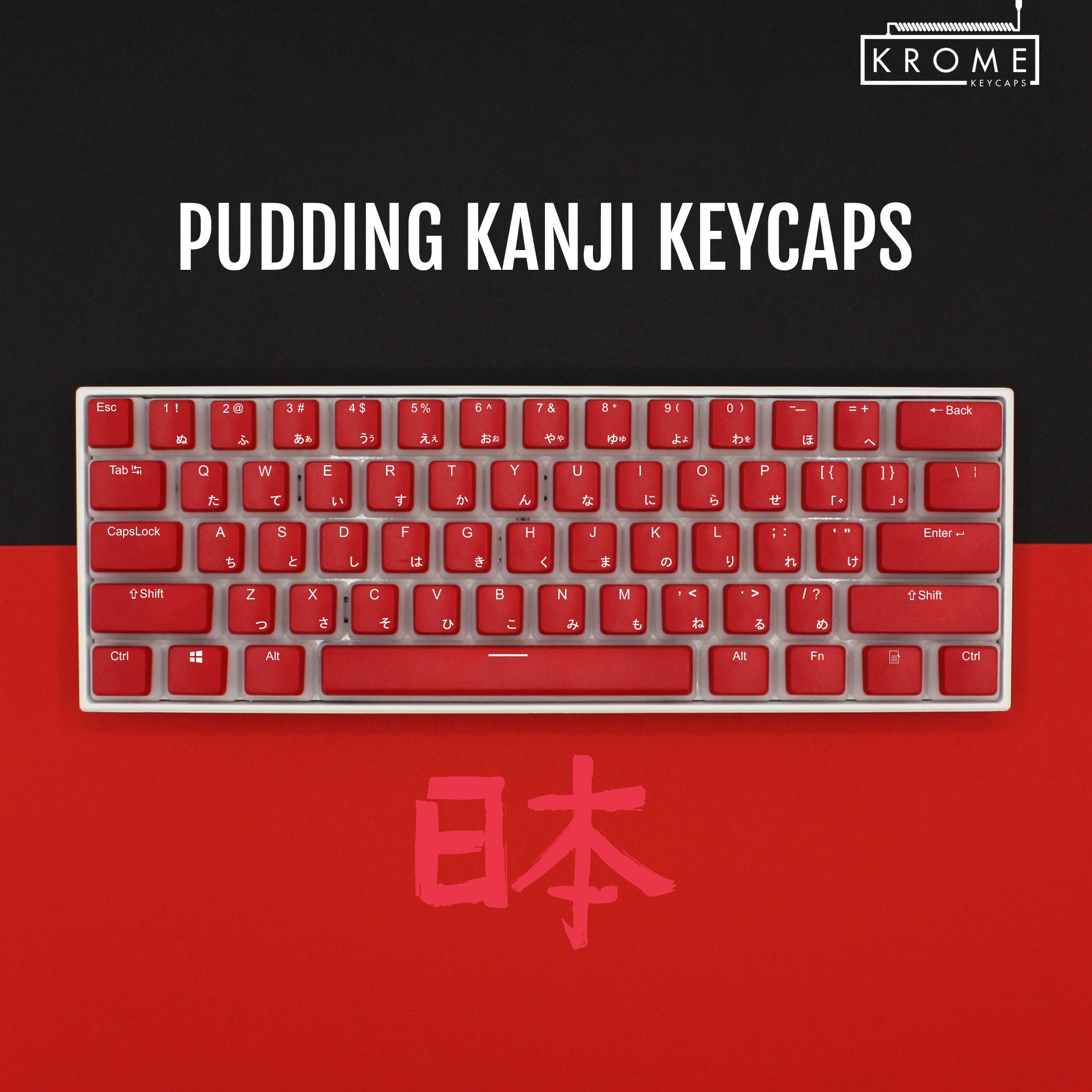 ISO Create Your Own PBT Razer Kanji Pudding Keycap | Etsy UK