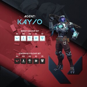 KAY/O Valorant Keycaps Agent Abilities OEM Profile - Etsy