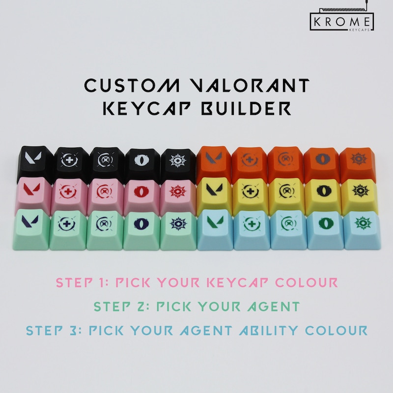 Valorant Keycaps - Etsy