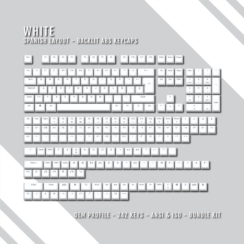 Iso Spanish Keycaps - Etsy