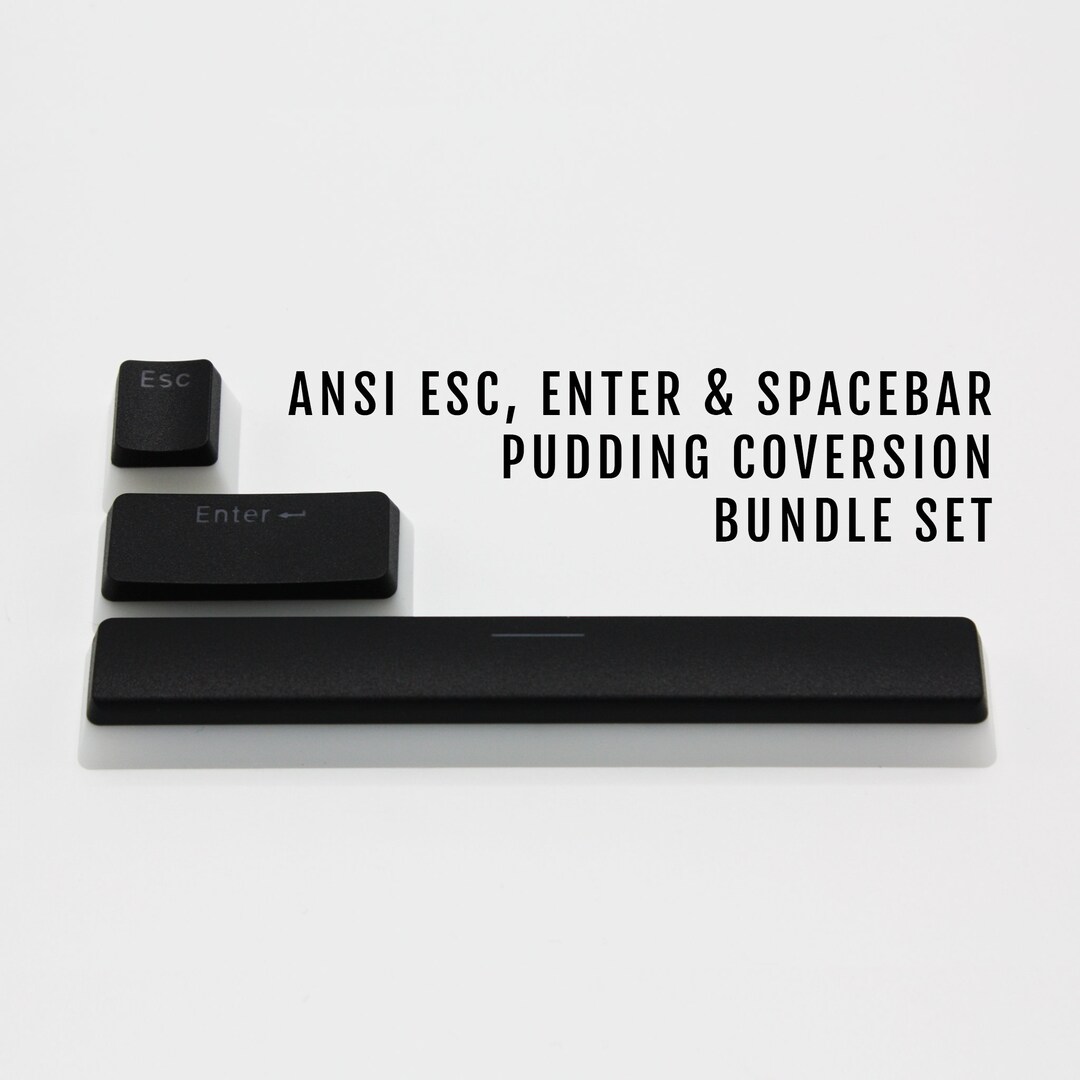 Keycap Accent Kit Pudding Keycaps Escape Enter Spacebar - Etsy