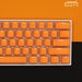 UK Orange Pudding Keychron Layout Keycaps 100% Size Dual Language ...