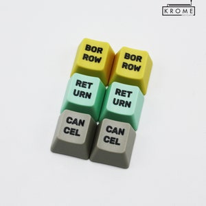 Custom Text Keycaps: Any Color, Any Row - OEM Profile - Etsy