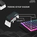 US Blue Pudding Keychron Layout Keycaps 100% Size Dual Language Keycaps ...
