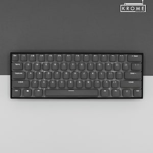 US Grey Pudding Keychron Layout Keycaps 129% Size Dual Language Keycaps ...